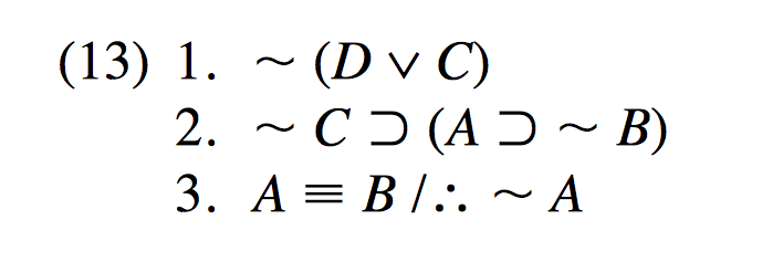 Solved Exercise 4-12 Prove valid using the eighteen valid | Chegg.com