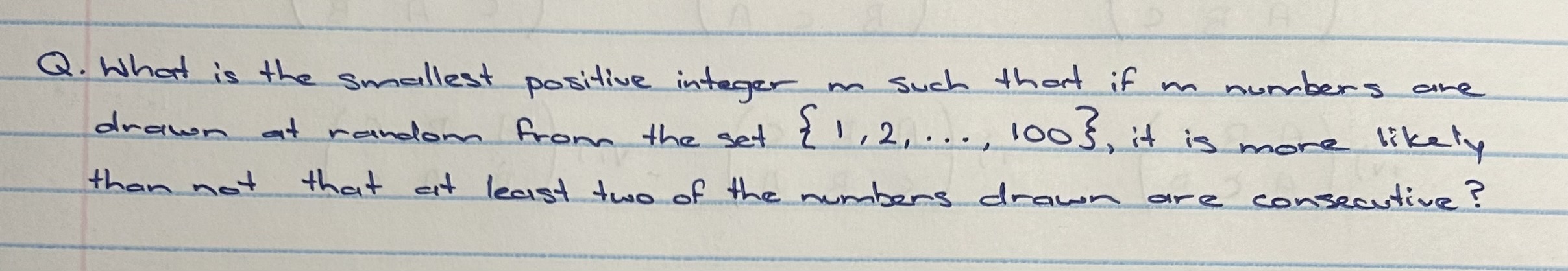 Solved Q. ﻿What is the smallest positive integer m ﻿such | Chegg.com