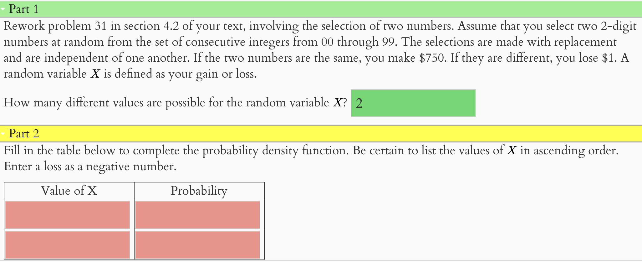 Solved Rework problem 31 in section 4.2 of your text, | Chegg.com