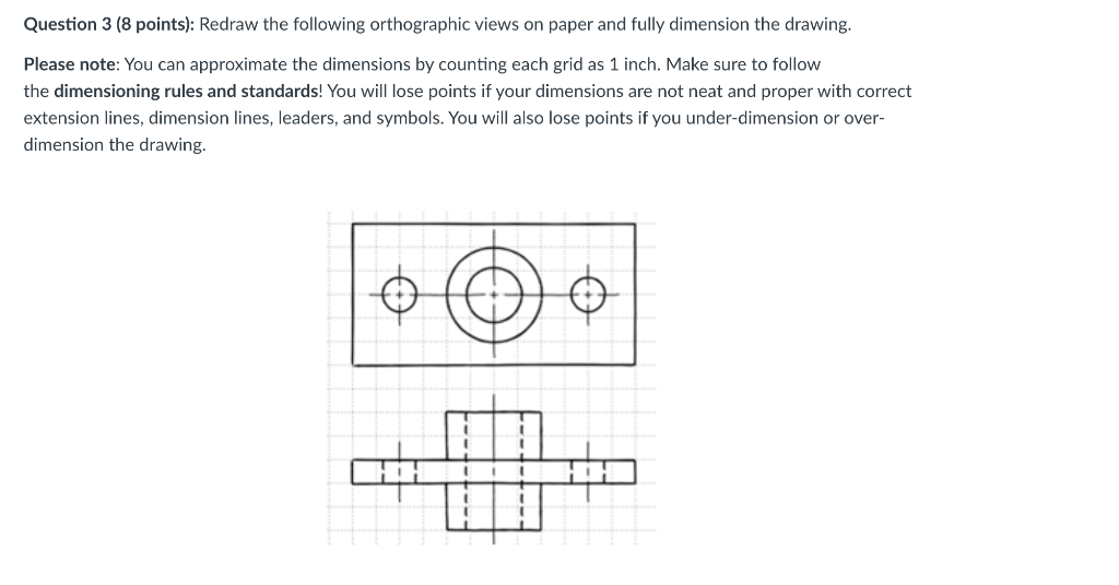 Solved Question 3 (8 points): Redraw the following | Chegg.com