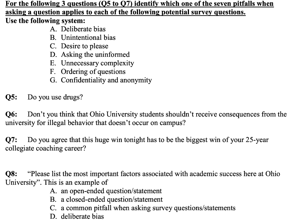 Solved For the following 3 questions (05 to 27) identify | Chegg.com