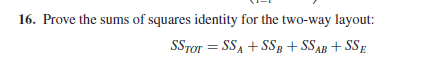 Solved 16. Prove the sums of squares identity for the | Chegg.com
