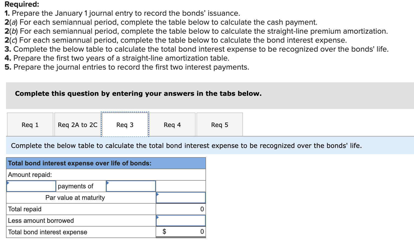 Journal entry worksheet Record the issue of bonds | Chegg.com