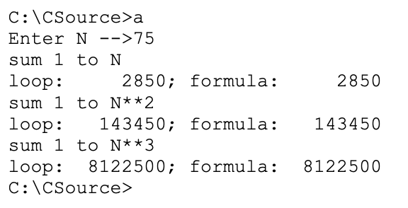 Solved 1write A Program To Compute Different 