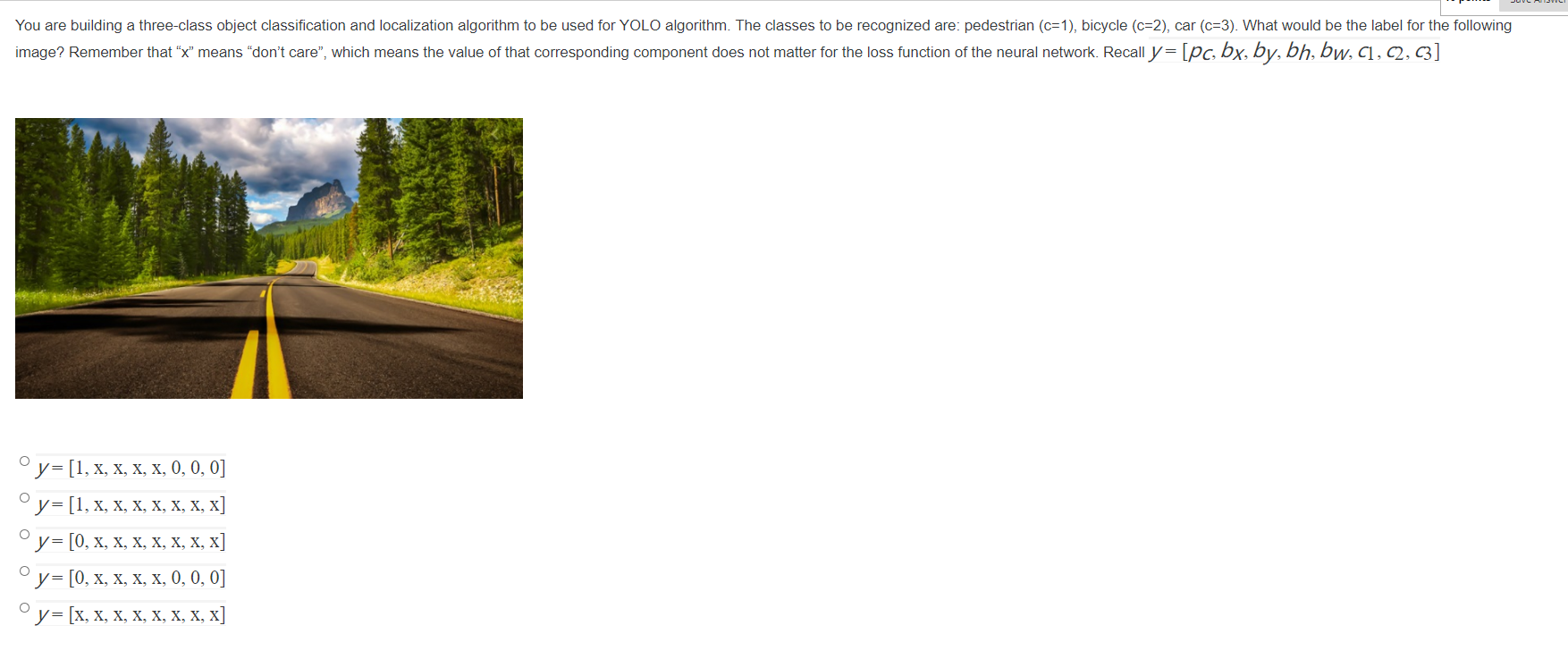 Solved You are building a three-class object classification | Chegg.com