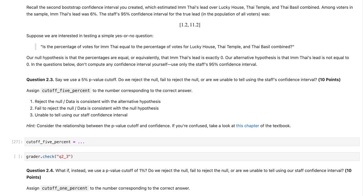 Solved Recall the second bootstrap confidence interval you | Chegg.com