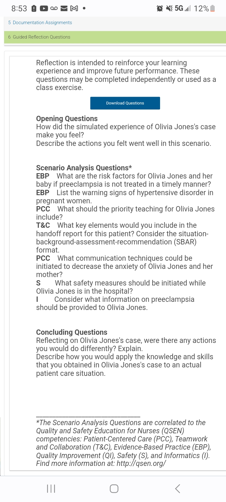 Solved Reflection is intended to reinforce your learning | Chegg.com