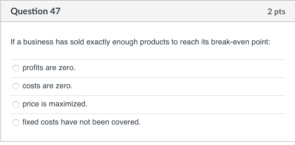 Solved Question 40 2 pts In a__.- pressure customers to | Chegg.com