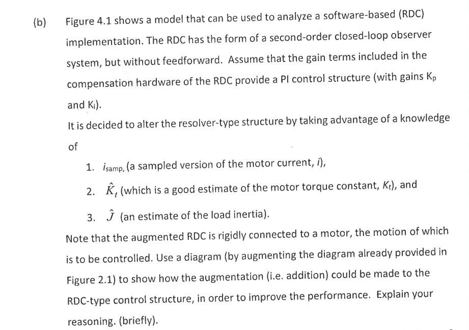 Figure 4.1 shows a model that can be used to analyze | Chegg.com