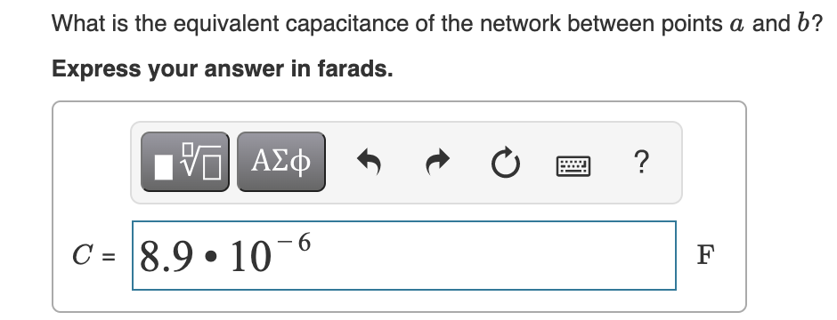 Solved = = = In (Figure 1), C1 = C5 = 8.9 uF and C2 = C3 = | Chegg.com