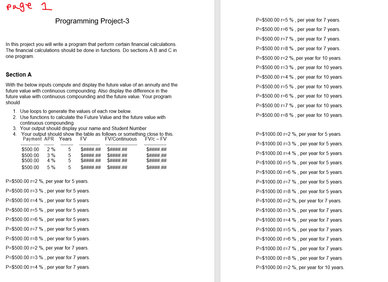 Solved Page 1 Programming Project-3 In this project you will | Chegg.com