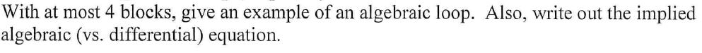 Solved With at most 4 blocks, give an example of an | Chegg.com