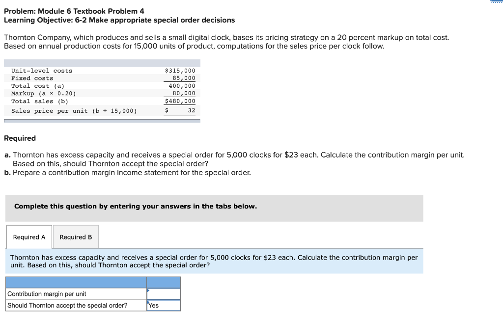 Solved Problem: Module 6 Textbook Problem 4 Learning | Chegg.com