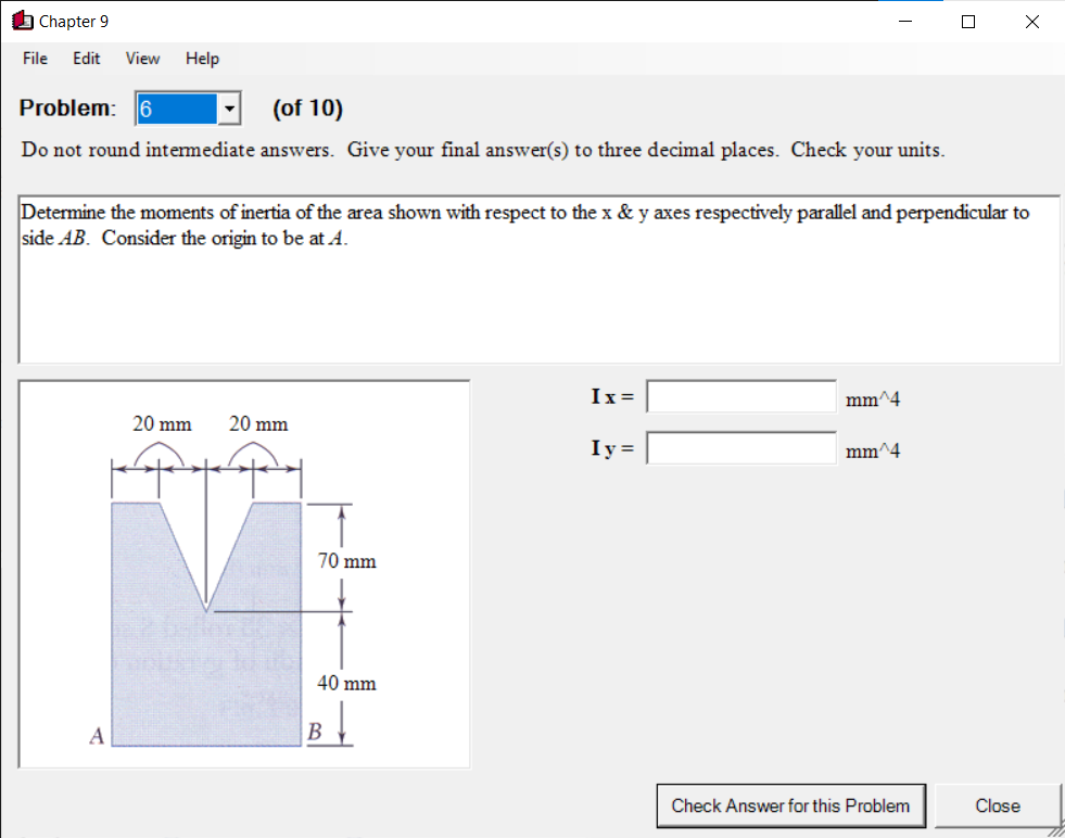 Solved Chapter 9 X File Edit View Help Problem: 16 (of 10) | Chegg.com