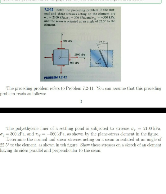 Solved 7.2-12 Solve the preceding problem if the nor- mal | Chegg.com