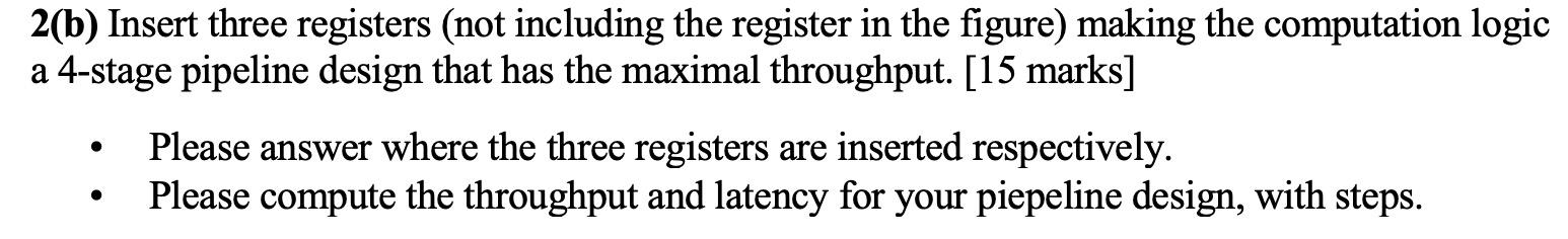 Suppose a combinational logic is implemented by 6 | Chegg.com