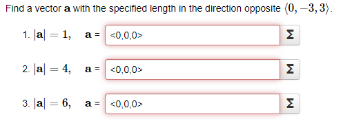 Solved Find a vector a with the specified length in the | Chegg.com