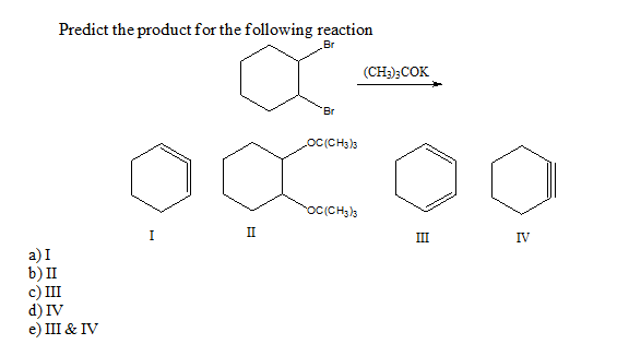 Solved Predict the product for the following reaction | Chegg.com