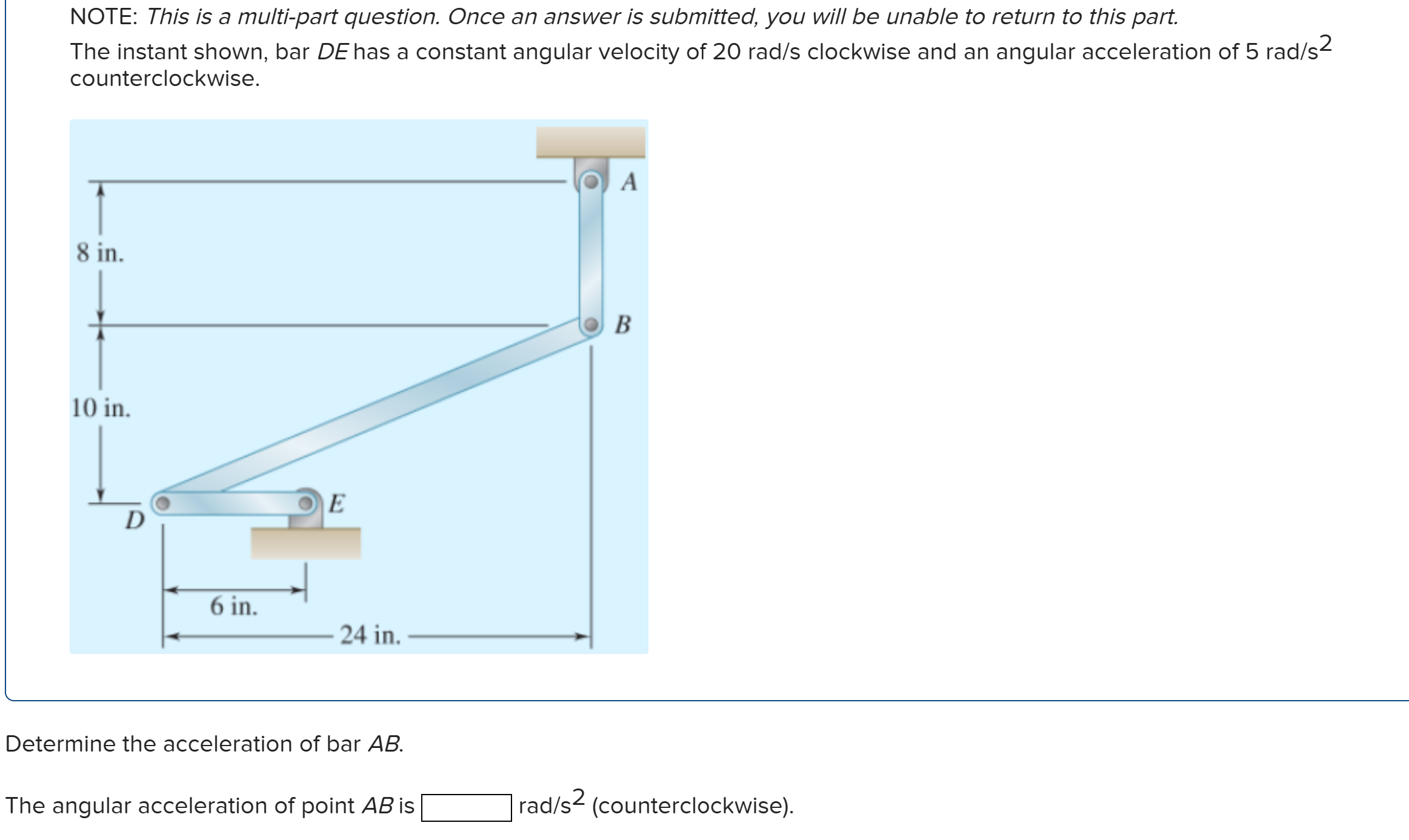 Solved NOTE: This is a multi-part question. Once an answer | Chegg.com