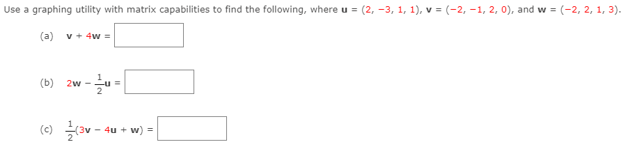 Solved Use a graphing utility with matrix capabilities to | Chegg.com