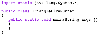 Solved Lab Description: Used nested loops to print out a | Chegg.com
