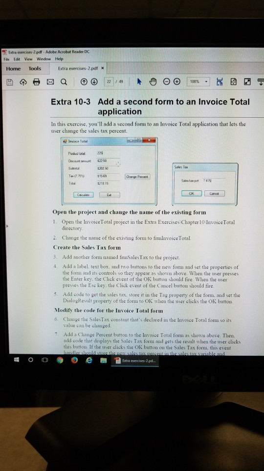 Solved Extra exercises-2.pdf- Adobe Acrobat Reader DO File | Chegg.com
