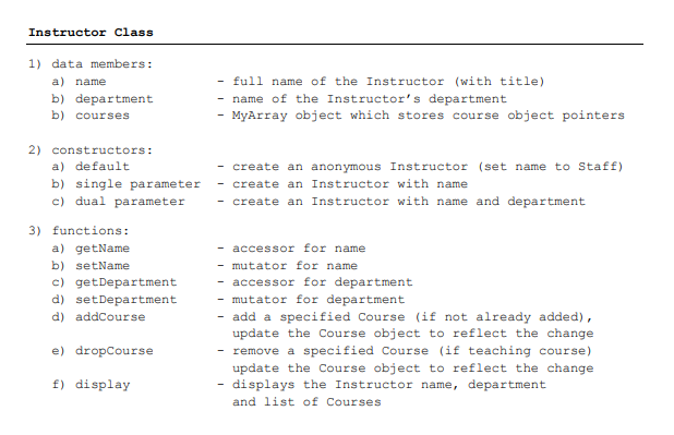 Solved USING C++ Implement student.h, student.cpp(showing | Chegg.com