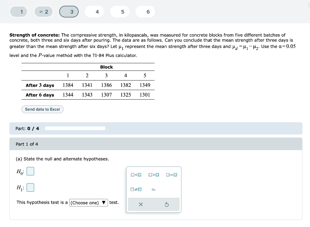 Solved 1) State null and alternate hypotheses. 2)Rejection | Chegg.com