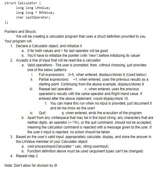 Struct Calculator Long Long LHValue Long Chegg struct-calculator-long-long-lhvalue-long-chegg