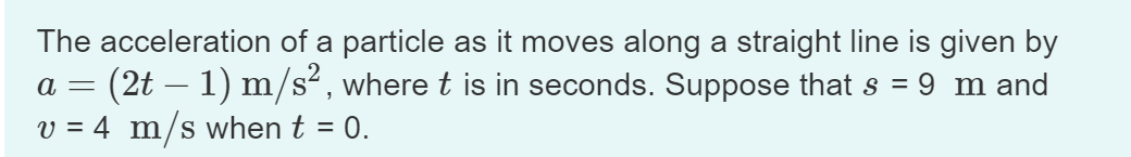 Solved Determine the total distance the particle travels | Chegg.com