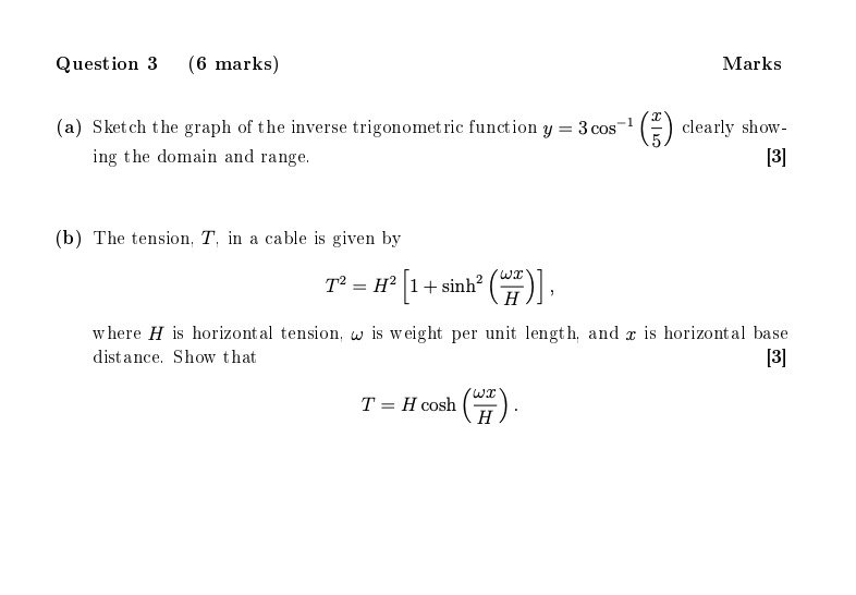 Solved (a) Sketch the graph of the inverse trigonometric | Chegg.com