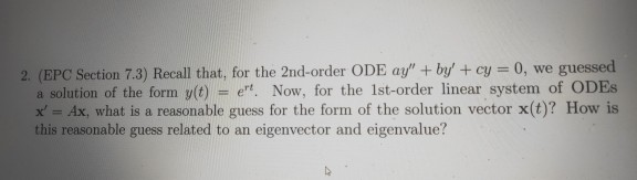 Solved 1. What is the column space of a matrix A? What is | Chegg.com