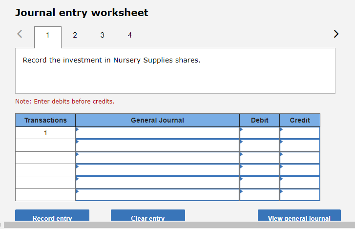 Solved Exercise 12-20 (Algo) Equity method; purchase; | Chegg.com