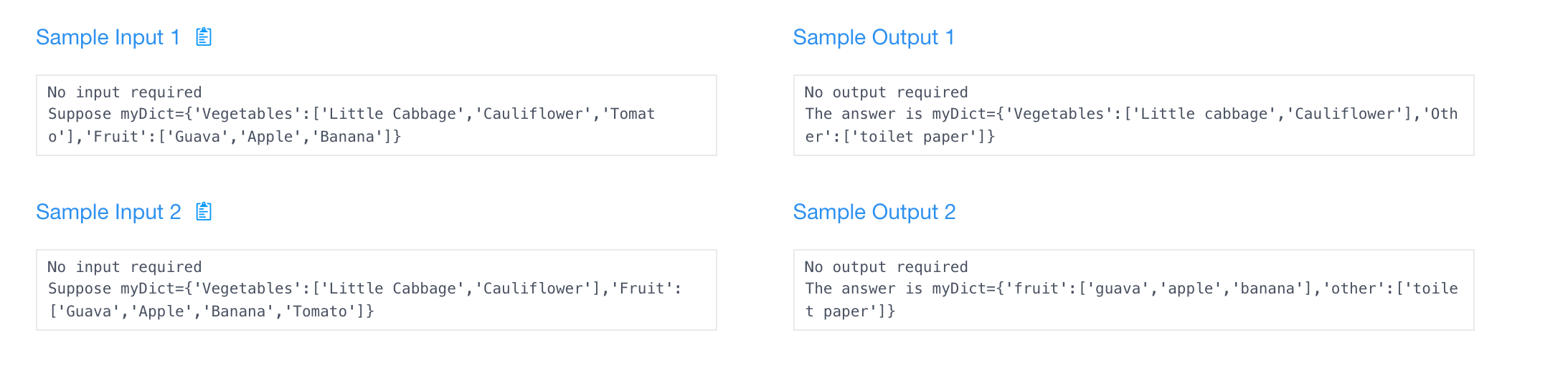Solved Edit shopping list Description myDict It is a preset | Chegg.com