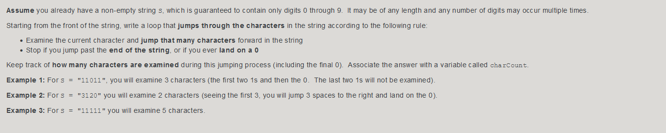 Solved Assume you already have a non-empty string s, which | Chegg.com