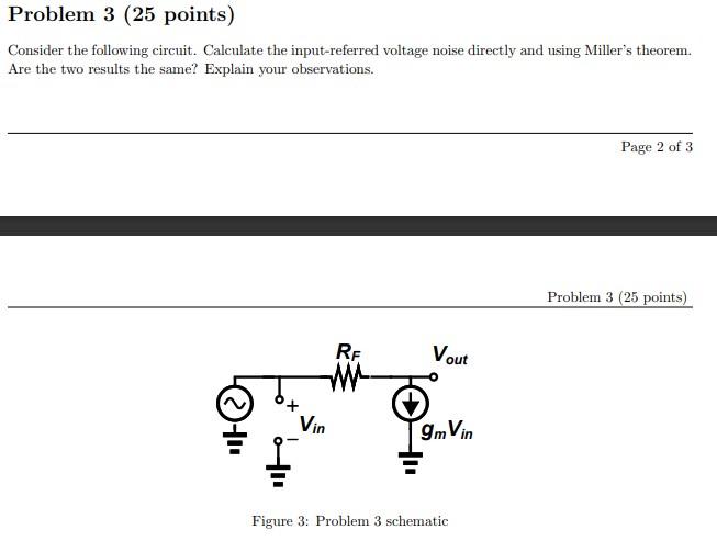 Solved Consider the following circuit. Calculate the | Chegg.com