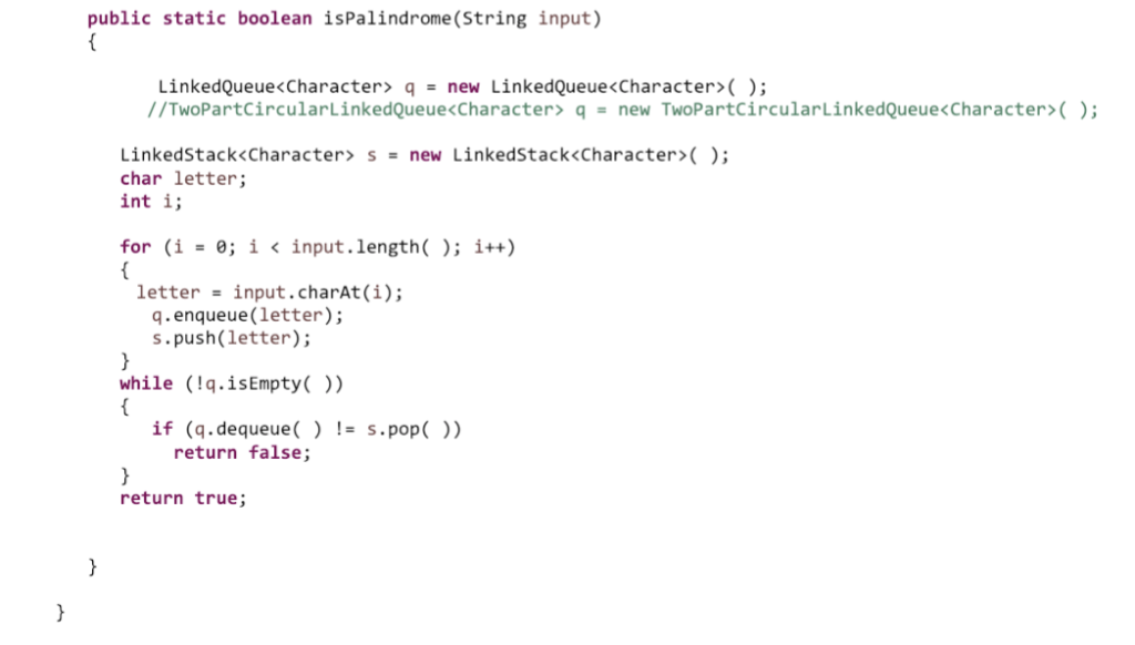 Using stacks (LinkedStack and ArrayStack data | Chegg.com