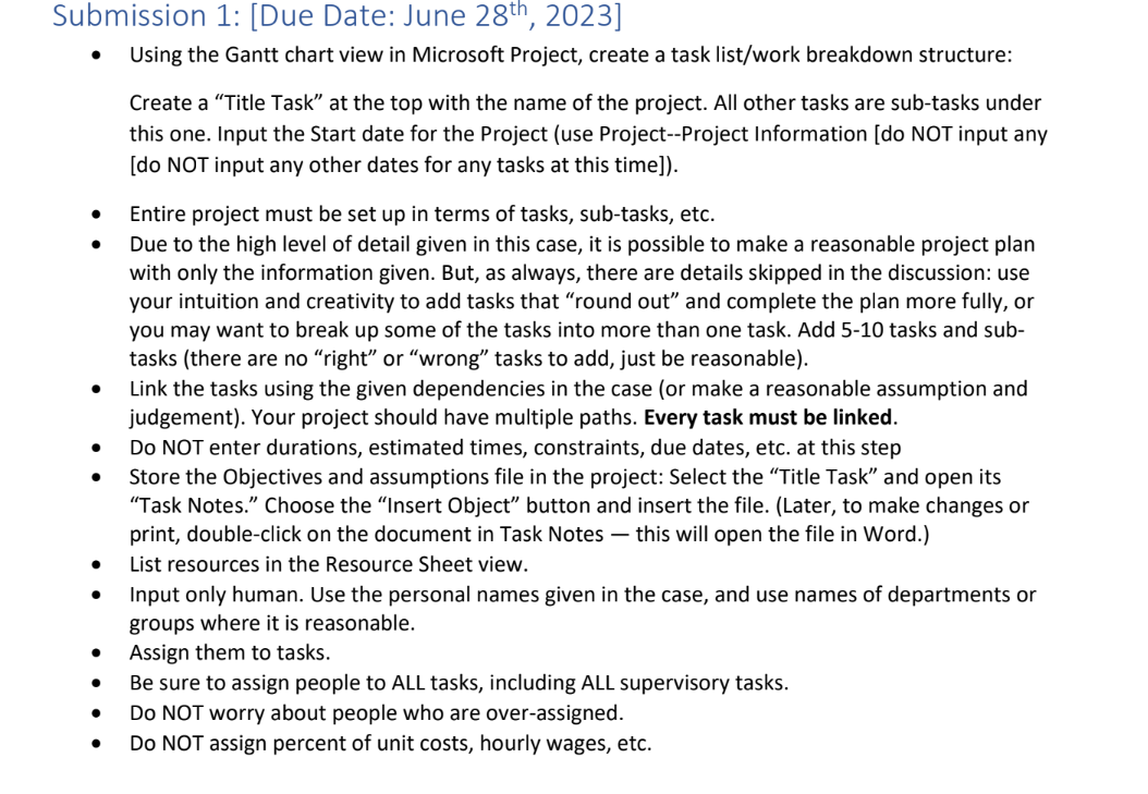 Solved Submission 1: [Due Date: June 28 th , 2023] - Using | Chegg.com