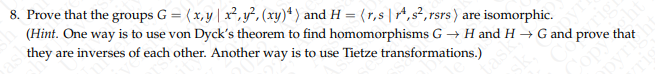 Solved 6. (a) Determine all abelian groups of order | Chegg.com