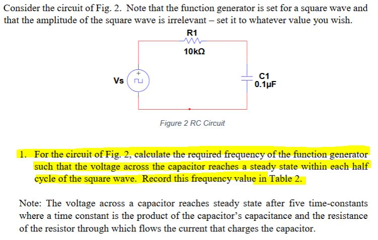 Consider the circuit of Fig. 2. Note that the | Chegg.com