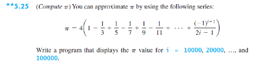 Solved **5.25 (Compute ) You can approximate by using the | Chegg.com