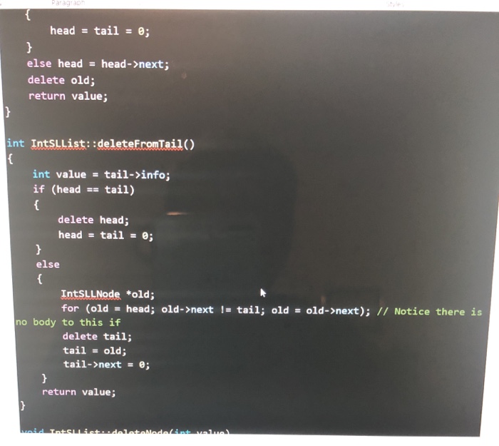 Solved I want to simply modify this code below for a singly | Chegg.com