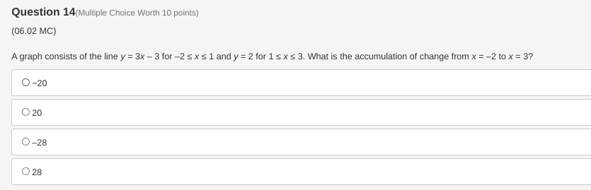 Solved Question 10(Multiple Choice Worth 10 points) (06.08 | Chegg.com