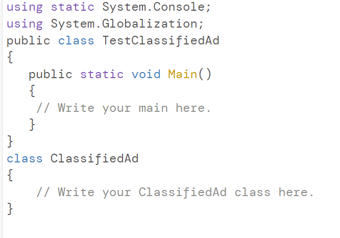 Solved Can someone help me? Directions: Create an | Chegg.com