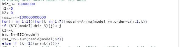 When fitting an ARIMA model using R, how do I get | Chegg.com