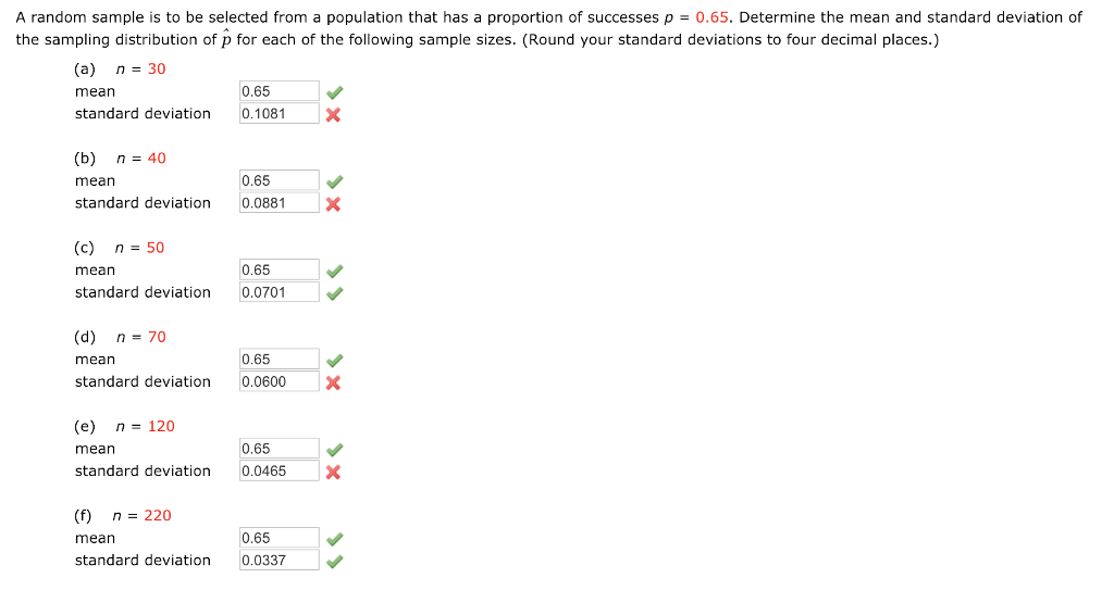 Solved A random sample is to be selected from a population | Chegg.com