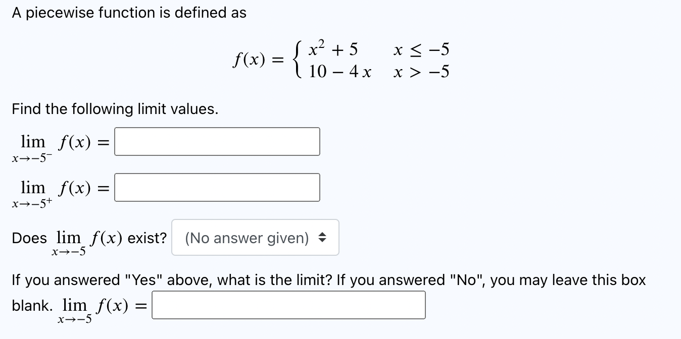 Solved A piecewise function is defined as | Chegg.com