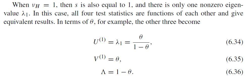 Solved 6.6 Show that if there is only one nonzero eigenvalue | Chegg.com