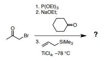 Solved Predict the product of the following three-step | Chegg.com