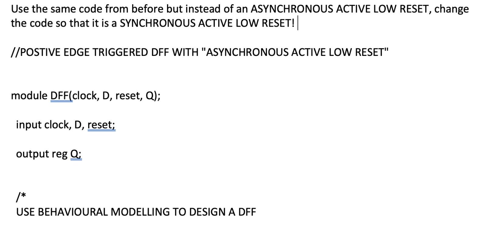 Solved Use the same code from before but instead of an | Chegg.com